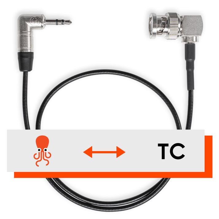 Tentacle to 90° BNC – Timecode Cable (C08) – Soundspeed